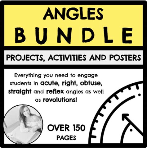Geometry Angles Bundle Hands On Projects Activities Posters And More