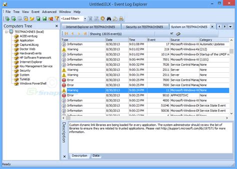 Event Log Explorer Screenshot And Download At SnapFiles Com