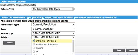 how to add columns for data review bromcom