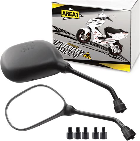 Set Of E Approved Mirrors Suitable For Piaggio X7 Fly Free Quartz Sfera Skr Skipper V49