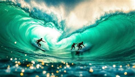 Free Epic Wave Riders Image Surfing Waves Ocean Download At Stockcake