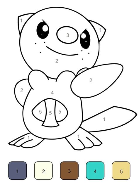 Coloriage Magique Pokemon Moustillon Télécharger Et Imprimer Gratuit Sur Coloriageenfant Com