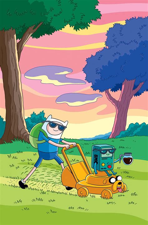 Adventure Time Finn Face Wallpaper
