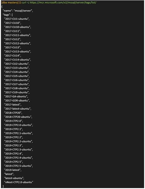 Creating Your First Sql Server Docker Container In Macos Simple Talk