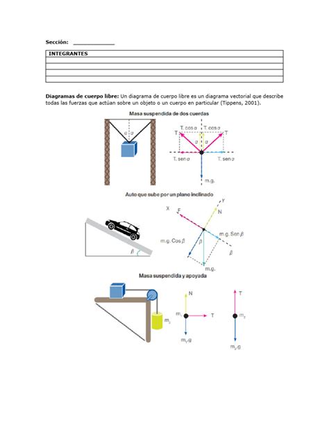 Diagramas De Cuerpo Libre Copia Pdf