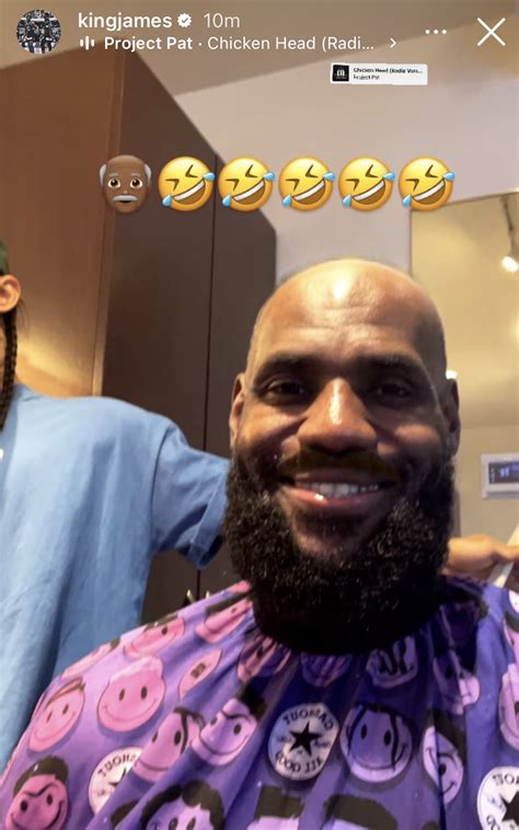 속보 르브론 제임스 대머리행 농구 에펨코리아