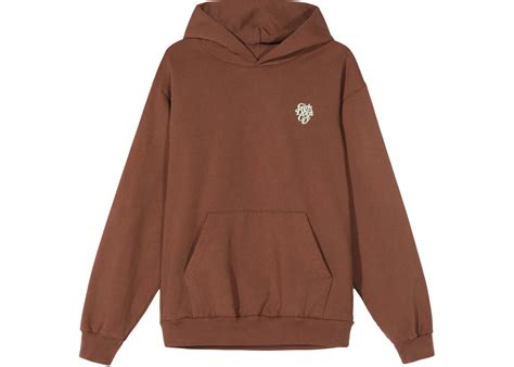 Girls Dont Cry Logo Hoody Brown Side Kicks