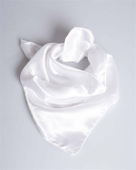 Esarfa Alba Din Material Fin Miniprix