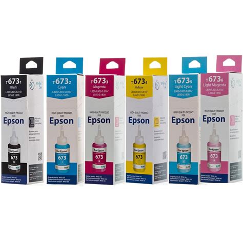 Чернила для Epson L800 L805 L810 L850 L1800 70 мл | Fotobumaga.by