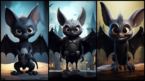 Artstation 320 Cartoon Bat Characters 4k Reference Image Pack Vol