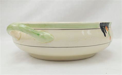 1930s Honeyglaze Clarice Cliff Tureen Sally Antiques