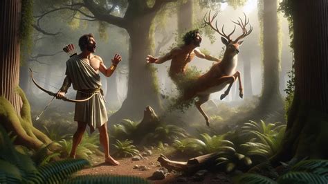 Actaeon Greek Mythologys Hunter Turned Stag By Artemis