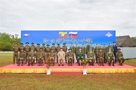 မြန်မာ ရုရှားနှစ်နိုင်ငံ ဗိုလ်လောင်းများ သေနတ်ပစ်ပြိုင်ပွဲကျင်းပ
