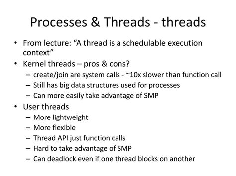 Cs140 Operating Systems Midterm Review Ppt Download