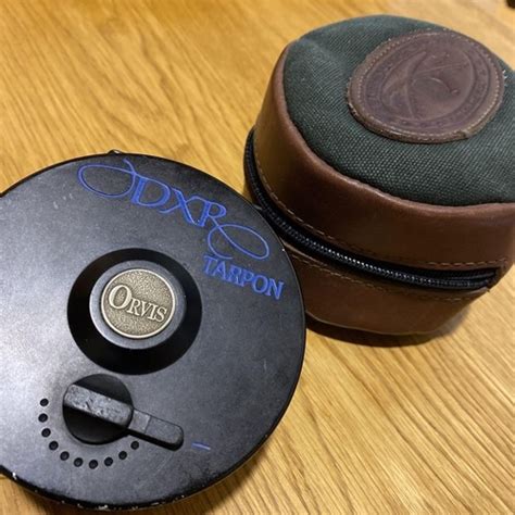 Orvis Dxr Tarpon Fly Reel With Backing Line Used Minor Scratches Ebay