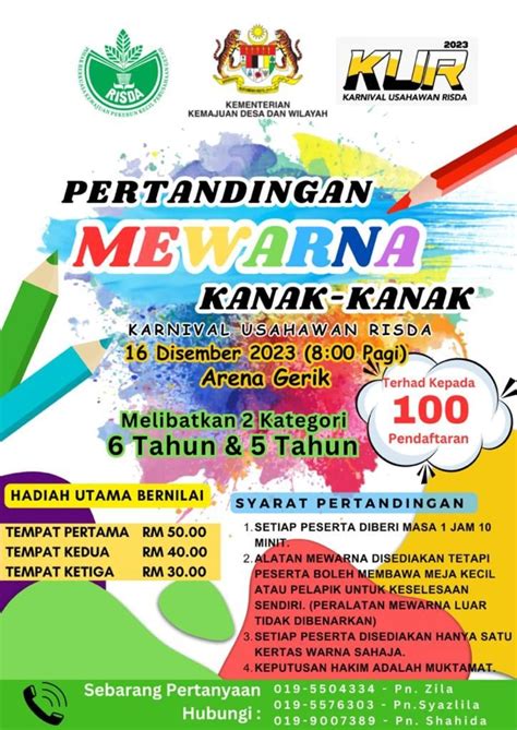 🎉🎉pelbagai Aktiviti Untuk Pejabat Risda Negeri Perak