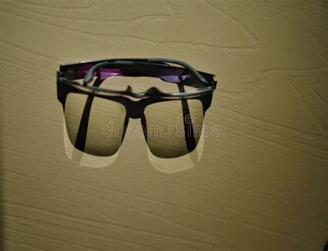 Eye Glasses Shadow Stock Image Image Of Textures Indoor 254120073