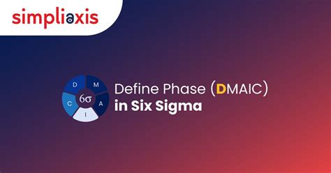 Dmaic Define Phase Unveiling The First Step To Six Sigma Excellence