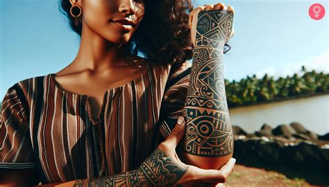 Puerto Rican Taino Symbols Tattoo
