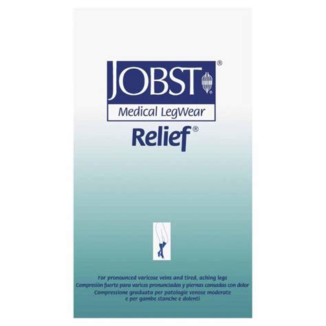 Jobst Relief Gambaletto A Compressione 20 30 Mmhg Colore Beige Taglia L