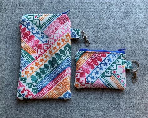 Handmade Padded Zippered Sunglass Case Mask Pouch Coin Etsy