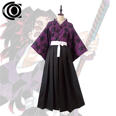 Demon Slayer Cosplay Anime Costumes Kokushibou Tsugikuni Michikatsu