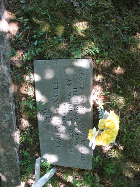 James H Henslee 1920 1962 Find A Grave Memorial
