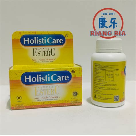 Ester C Holisticare Isi 90 Tablet Riangria