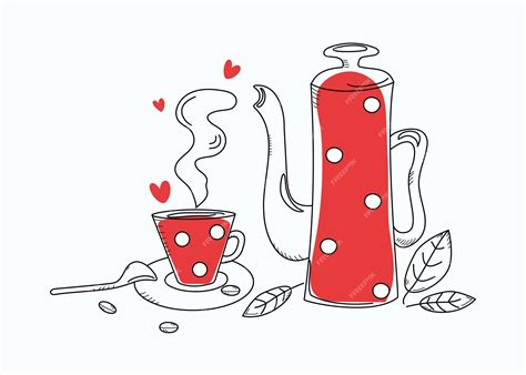 Premium Vector Coffee Pot Cup