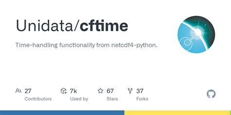 Github Unidatacftime Time Handling Functionality From Netcdf4 Python