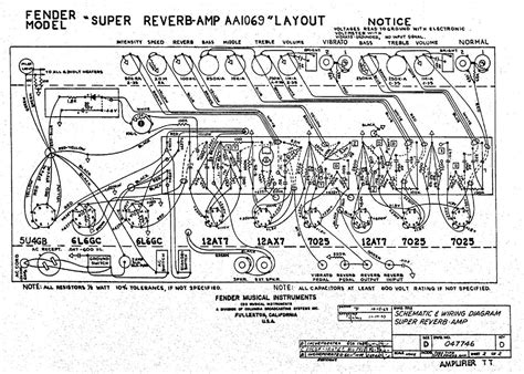 Unearth The Magic Of The Super Reverb Schematic