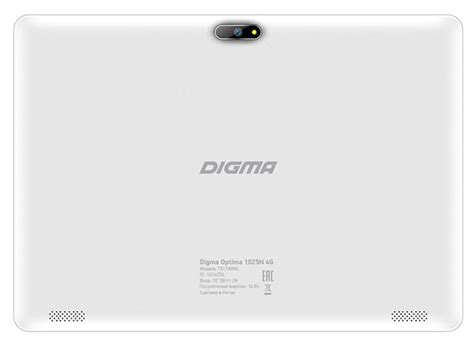 Планшет Digma Optima 1025N 4G доступен в двух цветовых вариантах ...