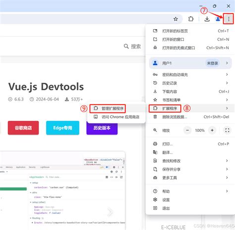 Vue开发者工具安装详细教程 编程大咖