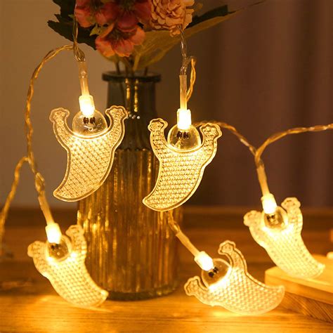 Nrmvnmi Halloween String Lights 10ft 20 Leds Battery Operated Halloween