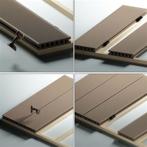 Polypropylene Deck Tile Kit Embossed Patio Tiles Outdoor Patio Clearhalo