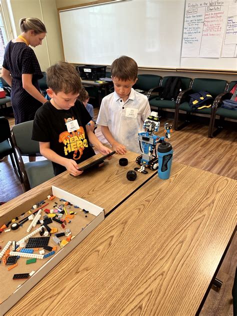 Summer Savy Session 4 Day 5 Programming And Robotics Vanderbilt Programs For Talented Youth