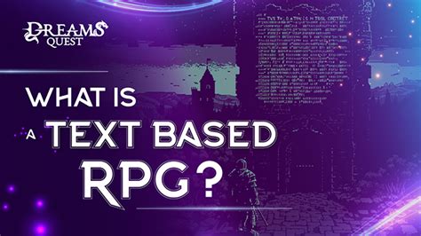 What Is A Text Based Rpg Dreams Quest