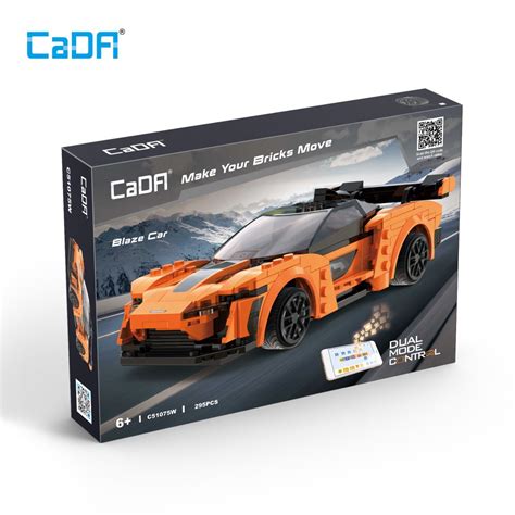 Cada Blaze Car Rc C51075w Rc Block Toy Set 295 Pieces