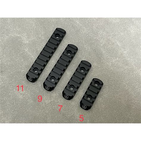 軍改部 M Lok Mapul風格刻字 全金屬 魚骨片 導軌片 蝦皮購物