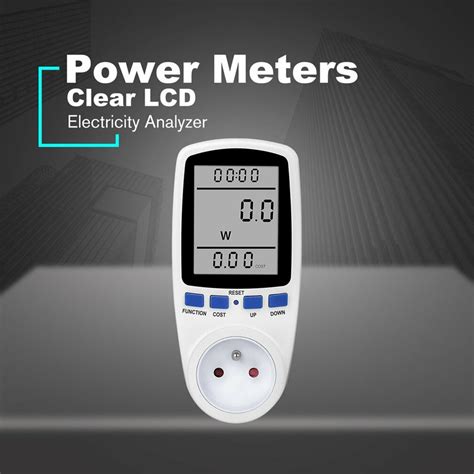 Pm001 Smart Power Metering Socket Portable Billing Grandado