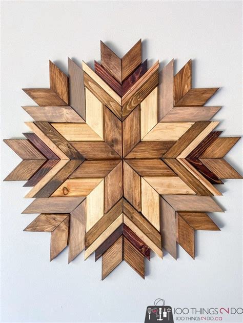 Wood Art Scrap Wood Mosaic Artofit