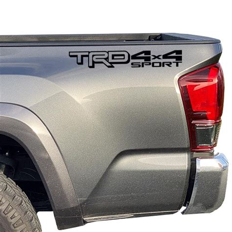 Tacoma Trd 4x4 Sport Decals Truck Fit Toyota Bedside Decal Stickers