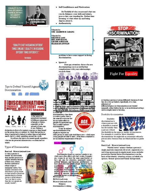 Discrimination Brochure 1 Download Free Pdf Discrimination Marriage
