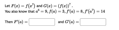 solved let f x f x7 and g x f x 7 you also know that