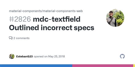 Mdc Textfield Outlined Incorrect Specs · Issue 2826 · Material