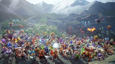 Dota 2 Wallpaper All Heroes