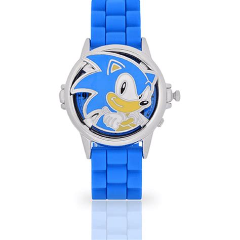 Sonic The Hedgehog Spinning Dial Wristwatch Free Shipping