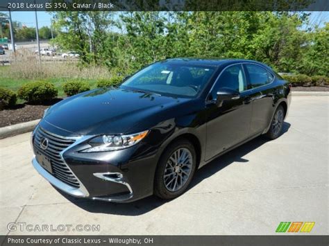 Caviar 2018 Lexus Es 350 Black Interior Vehicle