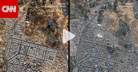 شاهد ما كشفته صور أقمار صناعية في غزة قرب حدود مصر Cnn Arabic