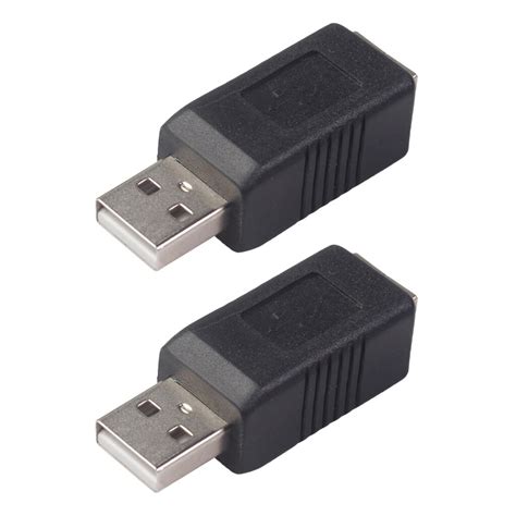 Packs USB Type A Male To USB Type B Female Print Grandado